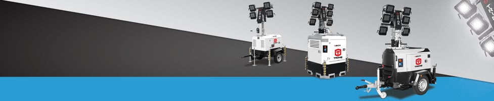 Engine Powered LED Lighting Towers