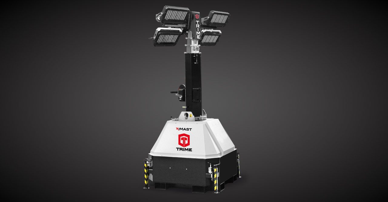Plug-In Electric LED Lighting Towers