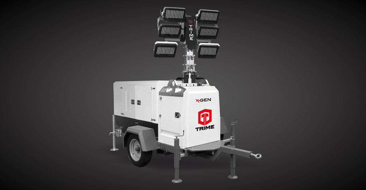 Engine Powered LED Lighting Towers